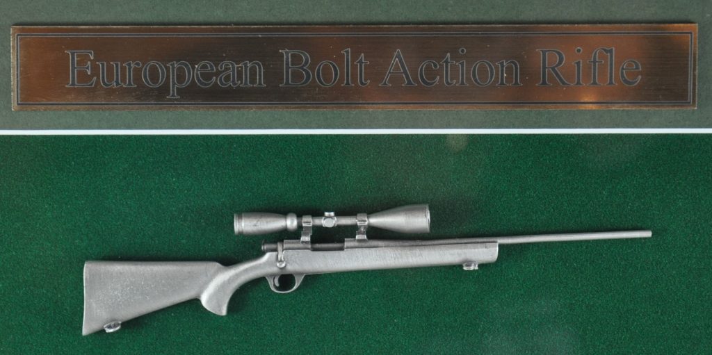 European Bolt action Rifle display – Smith And Sons