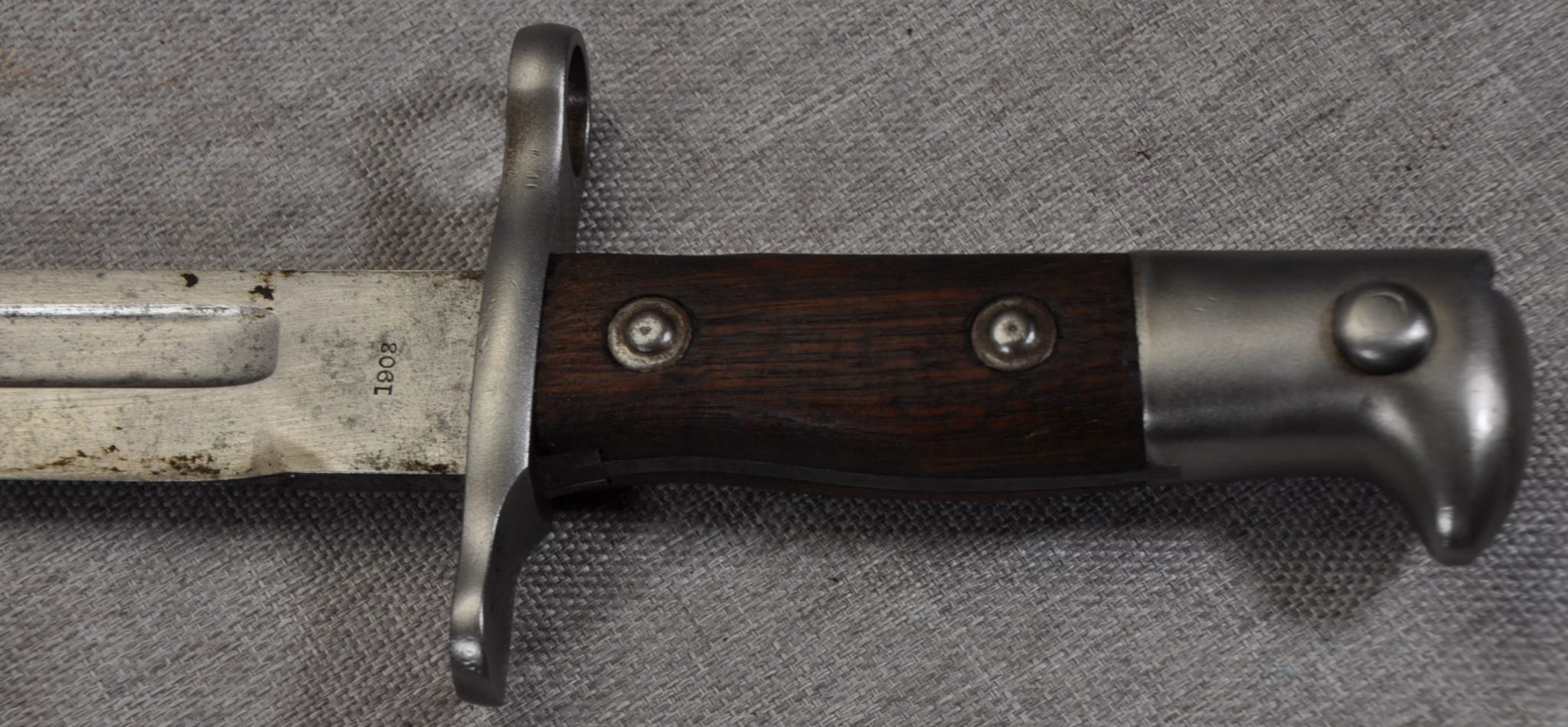 U.S.A. MODEL 1892 KRAG BAYONET WITH MODEL 1912 CAVALRY PICKET PIN ...