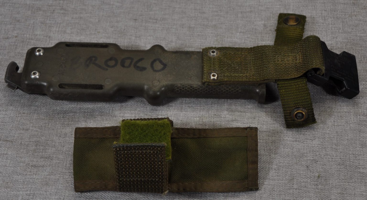 AUSTRALIAN M9 Steyr AUG/F88 Bayonet by BUCK (LANCAY Scabbard) – Smith ...